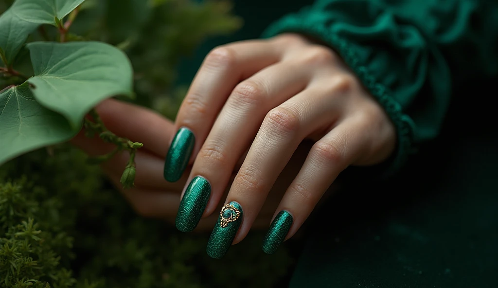 15 Deep and Dark Shades: Elegant Nails arts 2025